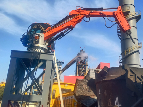 Stationary Hydraulic Boom - Buy hydraulic boom, boom, stationary ...