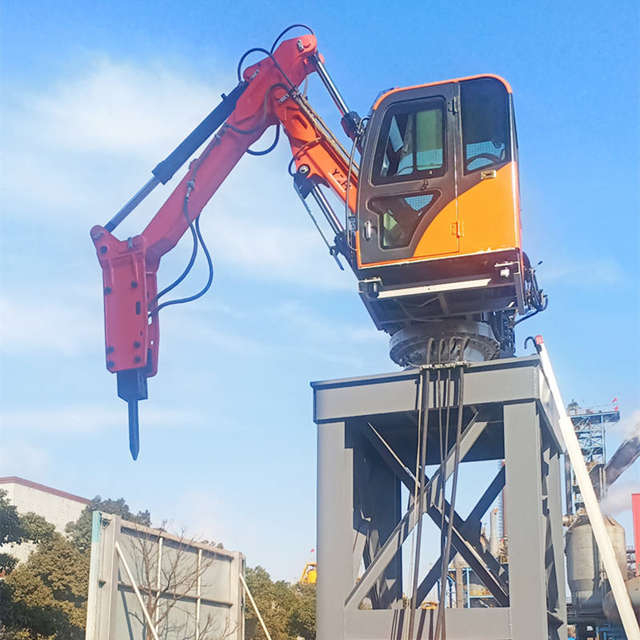 Stationary Type Rock Breaker Boom System - Buy rock breaker boom, boom ...