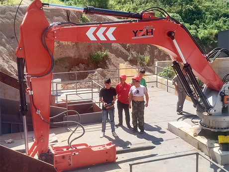 China YZH Stationary Type Hydraulic Boom System - Buy hydraulic boom ...