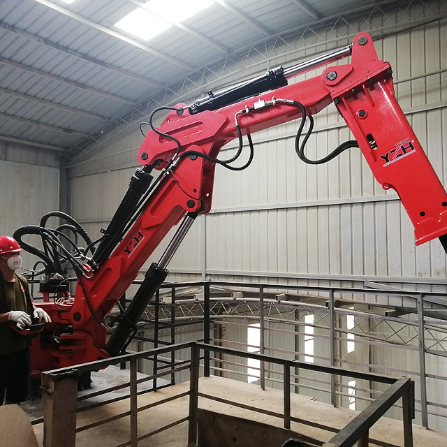 Stationary Type Pedestal Breaker Boom System - Buy Pedestal Breaker ...