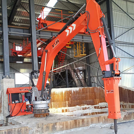 Stationary Rock Breaker Boom System - Buy Rock Breaker, Rock Breaker ...