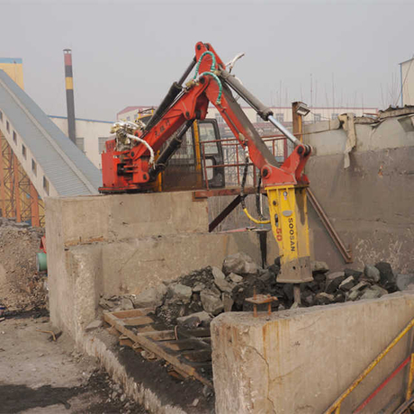 Stationary Rock Breaker System for Underground or Opencast Grizzly ...