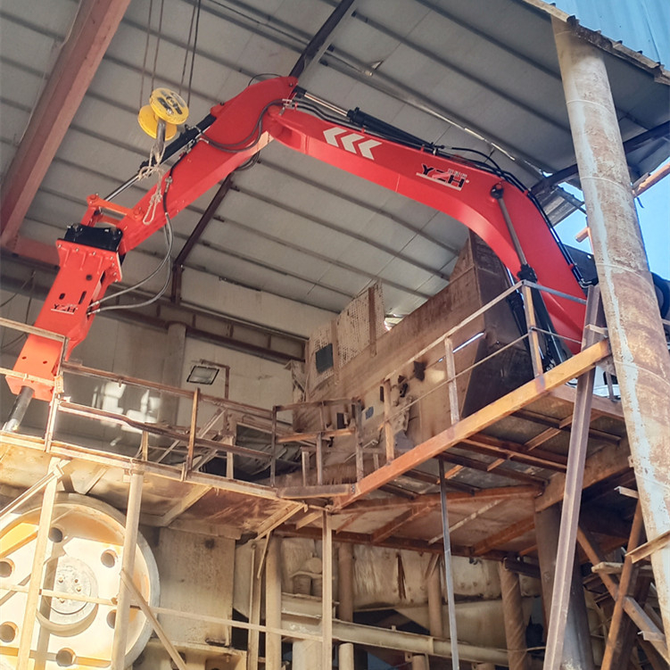 Stationary Hydraulic Boom System - Buy Boom System, Hydraulic boom ...